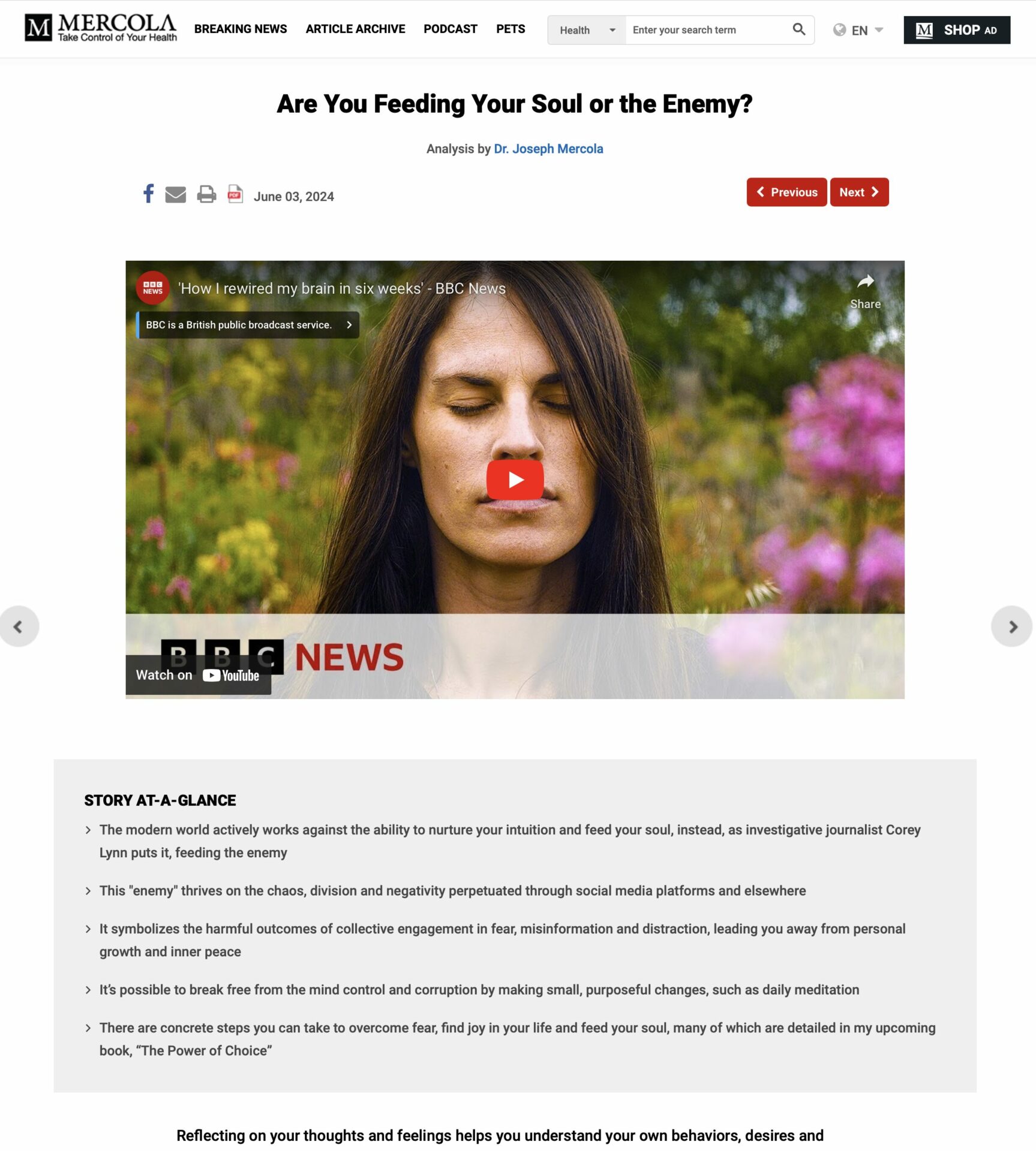 Nurse Claire Says – Take your red pill or you’ll get it by suppository!